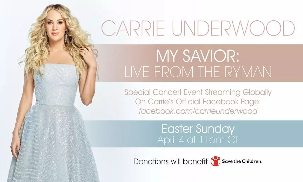Banner de transmisión en directo de Carrie Underwood Ryman