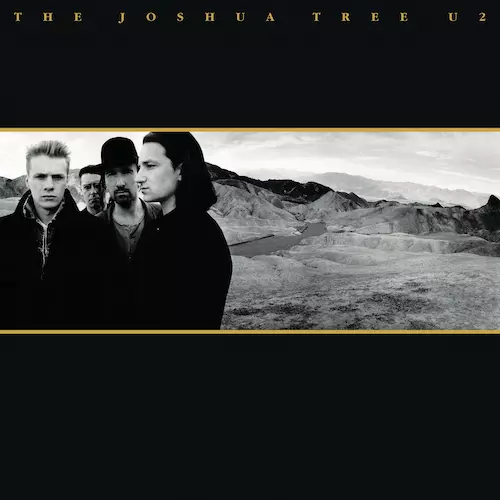 U2 द जोशुआ ट्री अल्बम कव्हर
