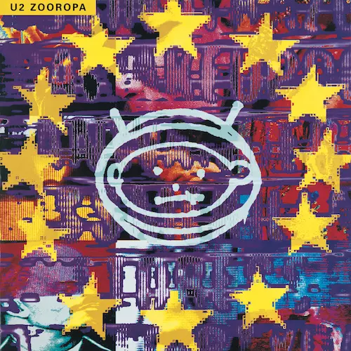 U2 Zooropa альбомунун мукабасы