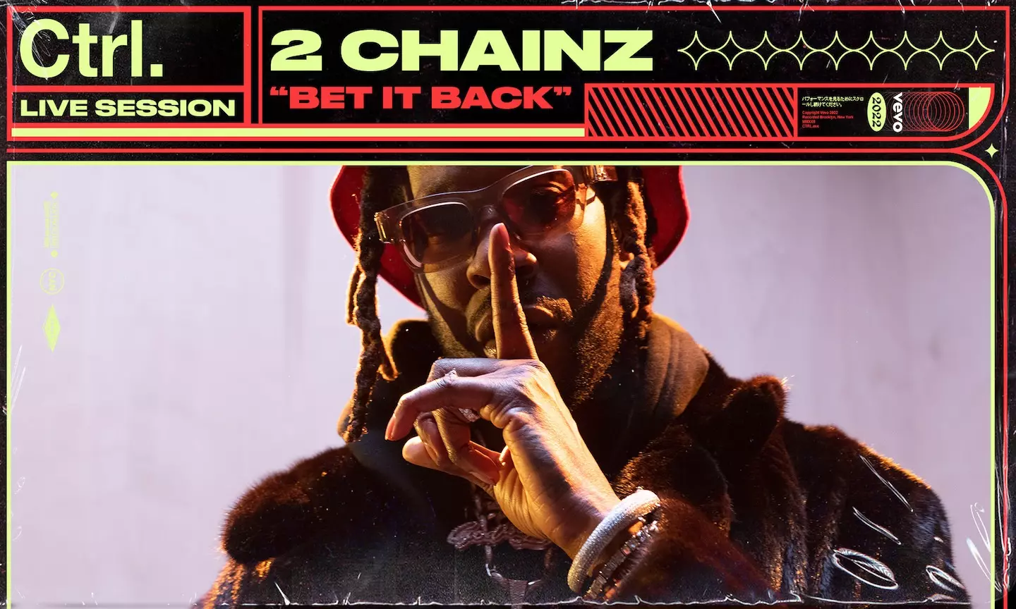 2 Chainz e Vevo se unem para vídeos de 'Bet It Back' e '10 Bracelets'