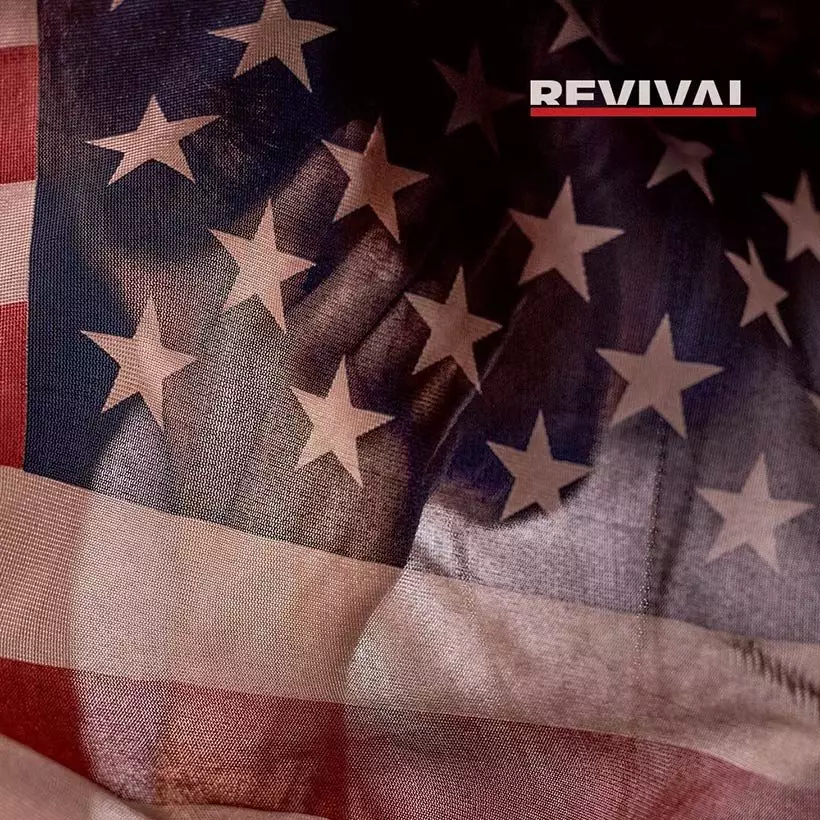 Eminem Revival Albumo viršelis optimizuotas žiniatinkliui 820