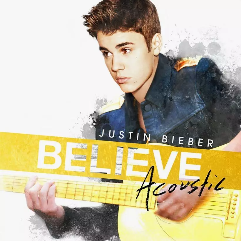 Justin Bieber Believe Acoustic sekoahelo sa albamo ea 820