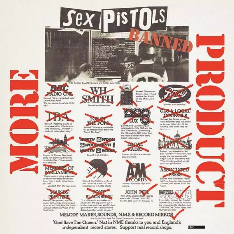 «Больш прадуктаў» у прапанове ад Heyday Of Sex Pistols - uDiscover 22564_1