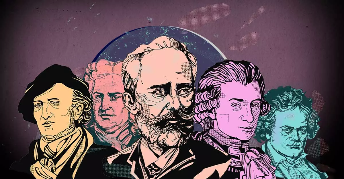 20 visu laiku labākie klasiskās mūzikas komponisti