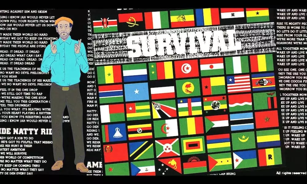 Bob Marley Survival շապիկը