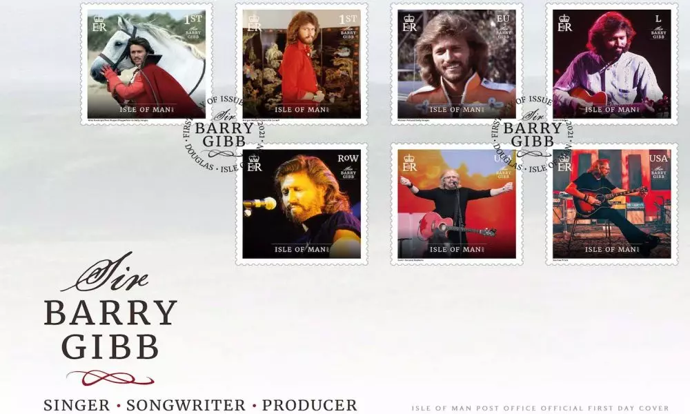 Barry Gibb-stempler: Isle Of Man Post Office