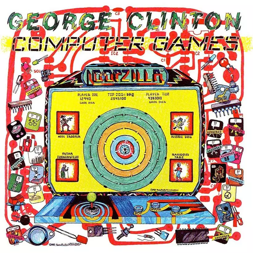 George Clinton Computer Games album cover 820