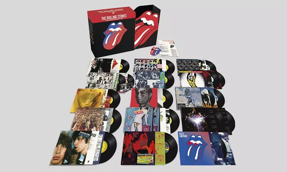 Rolling Stones Jħabbar 'Studio Albums Vinyl Collection 1971-2016' Box Set | uDiscover 24456_1