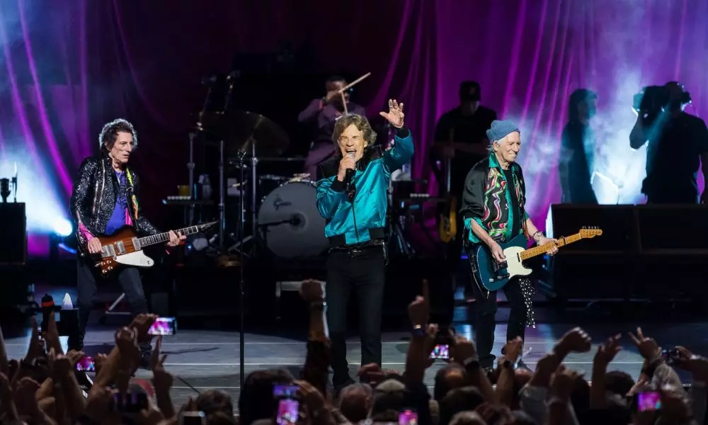 Na Rolling Stones ag an seó deiridh ar chamchuairt ‘No Filter’ 2021 ag Hard Rock Live, Hollywood, FL. Grianghraf: Gan Scagaire