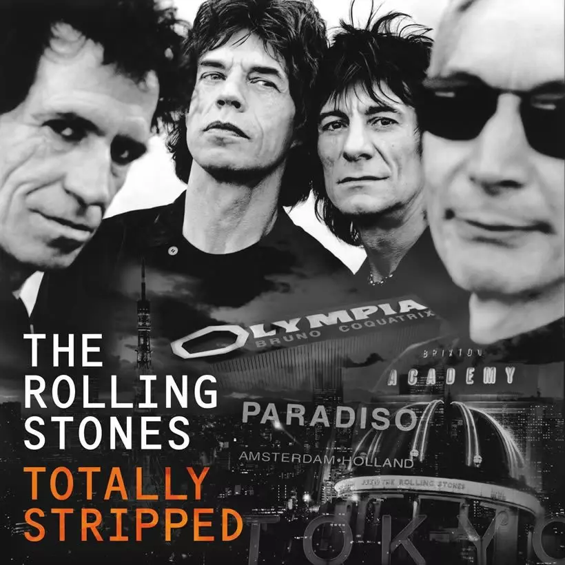 The Rolling Stones - Capa totalmente despojada