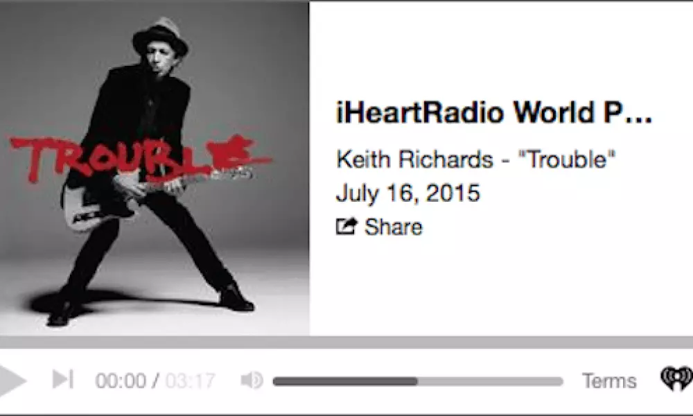Keith Richards eple 'Trouble' - uDiscover 24963_1