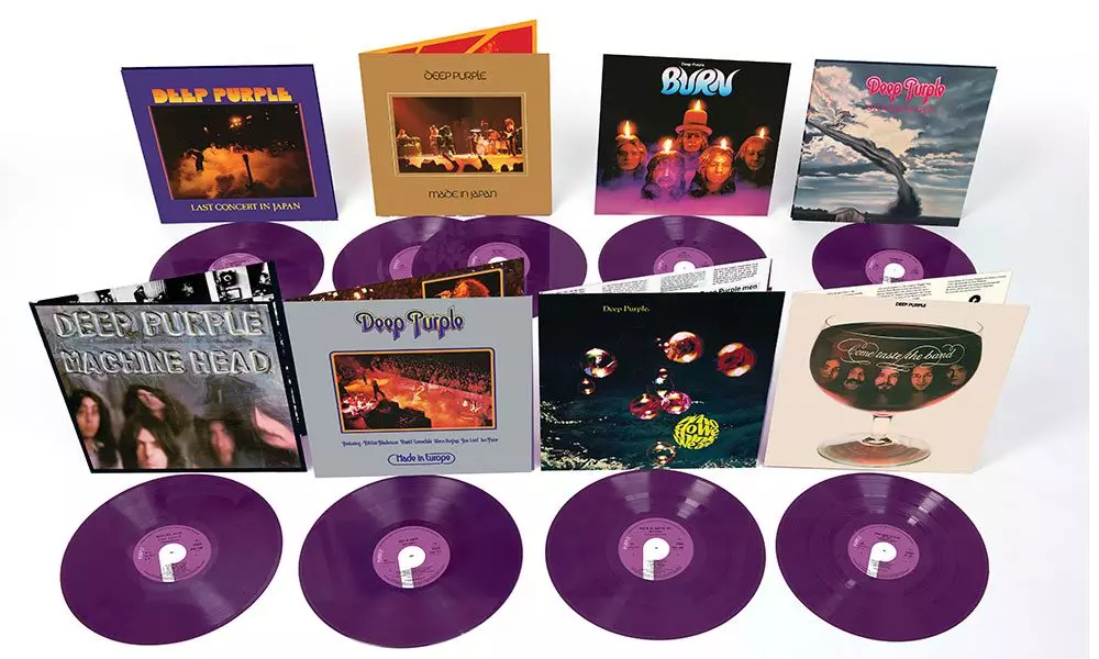 Deep Purple 180g paars vinyl