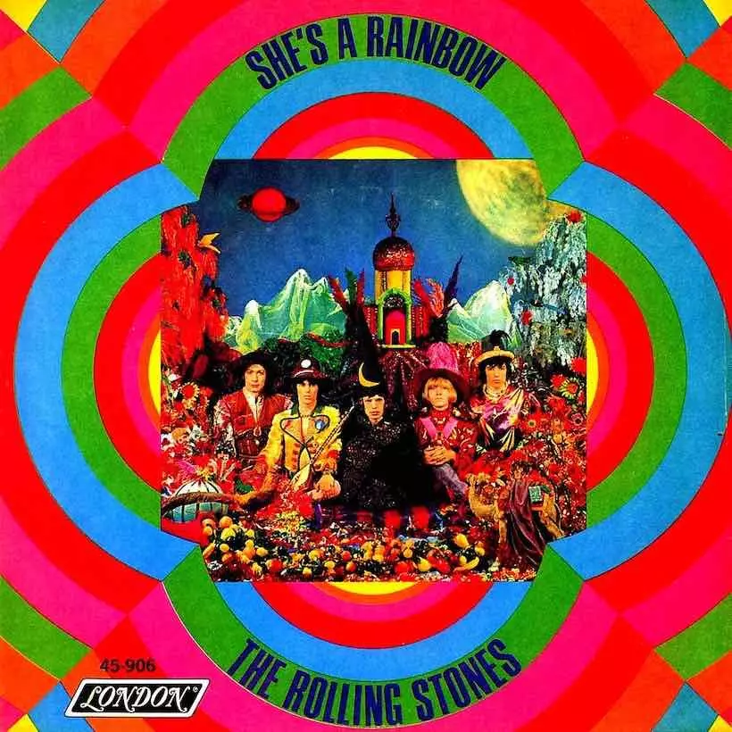 O ia o se Rainbow Rolling Stones