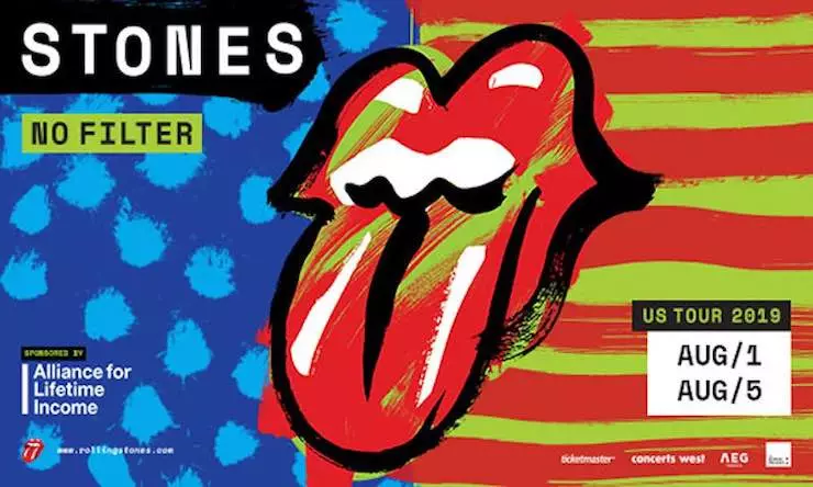 Rolling Stones ບໍ່ມີໂປສເຕີການກັ່ນຕອງ