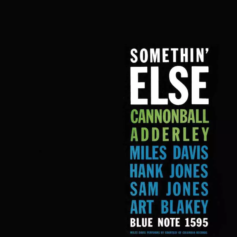 Naslovnica albuma Cannonball Adderley Somethin’ Else optimizirana za splet 820