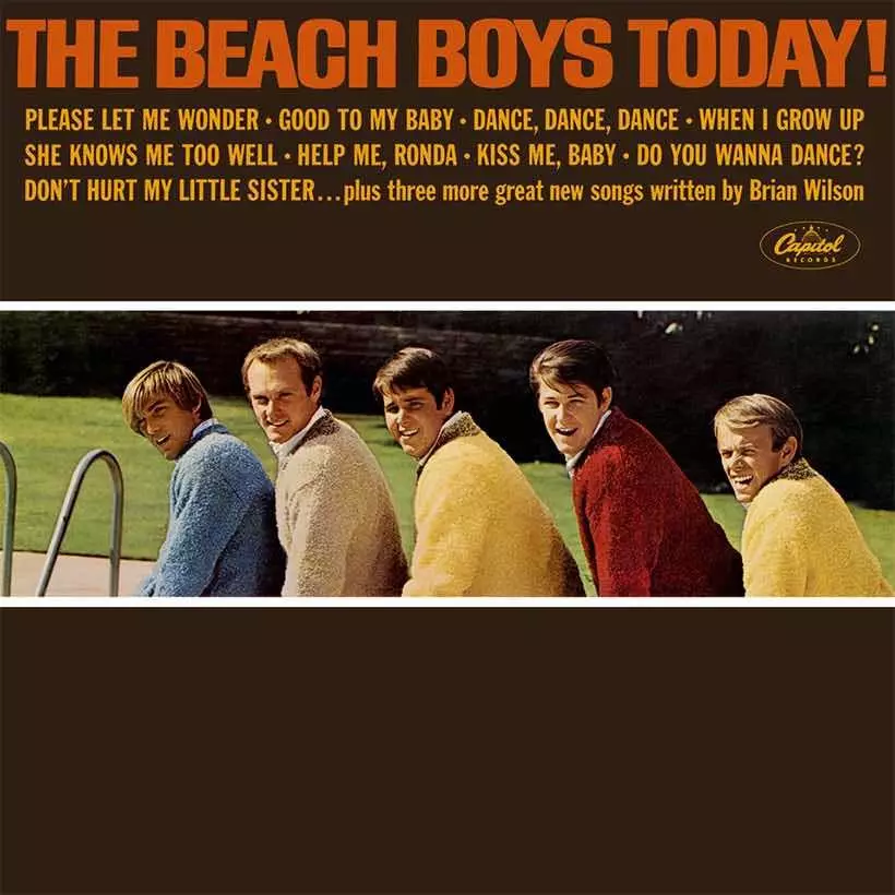 Arte de 'Beach Boys Today!' - Cortesia: UMG