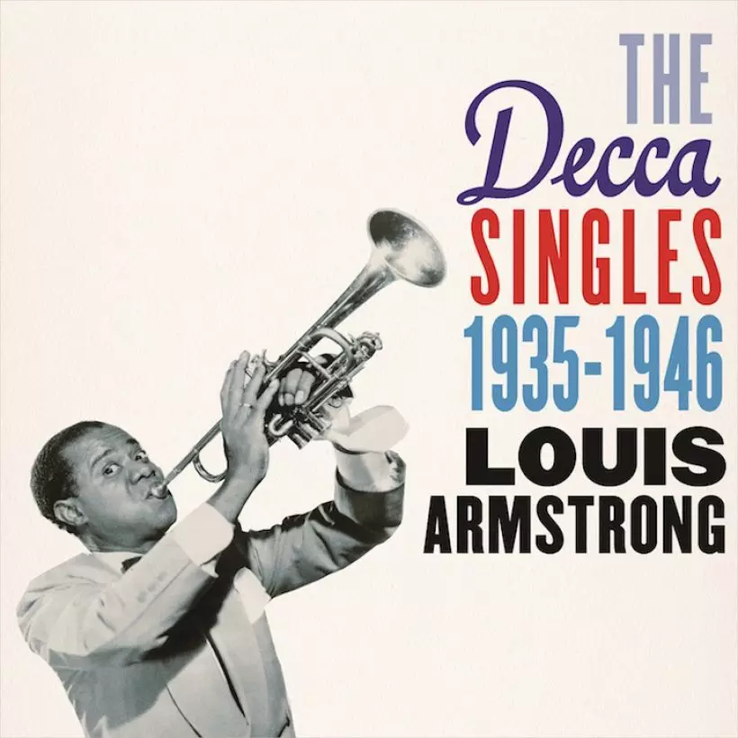 Louis-Armstrong-Cikakken-Decca-Mai aure-1935-1946-Rufe-Art