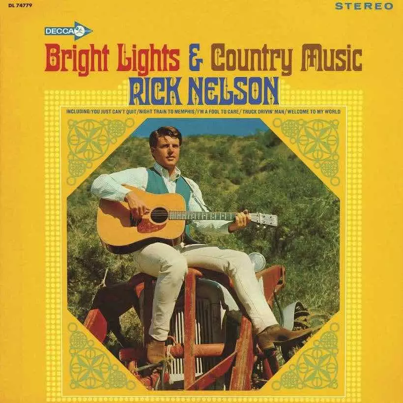 Rick Nelson 'Bright Lights & Country Music' artwork - Sa maayong kabubut-on: UMG
