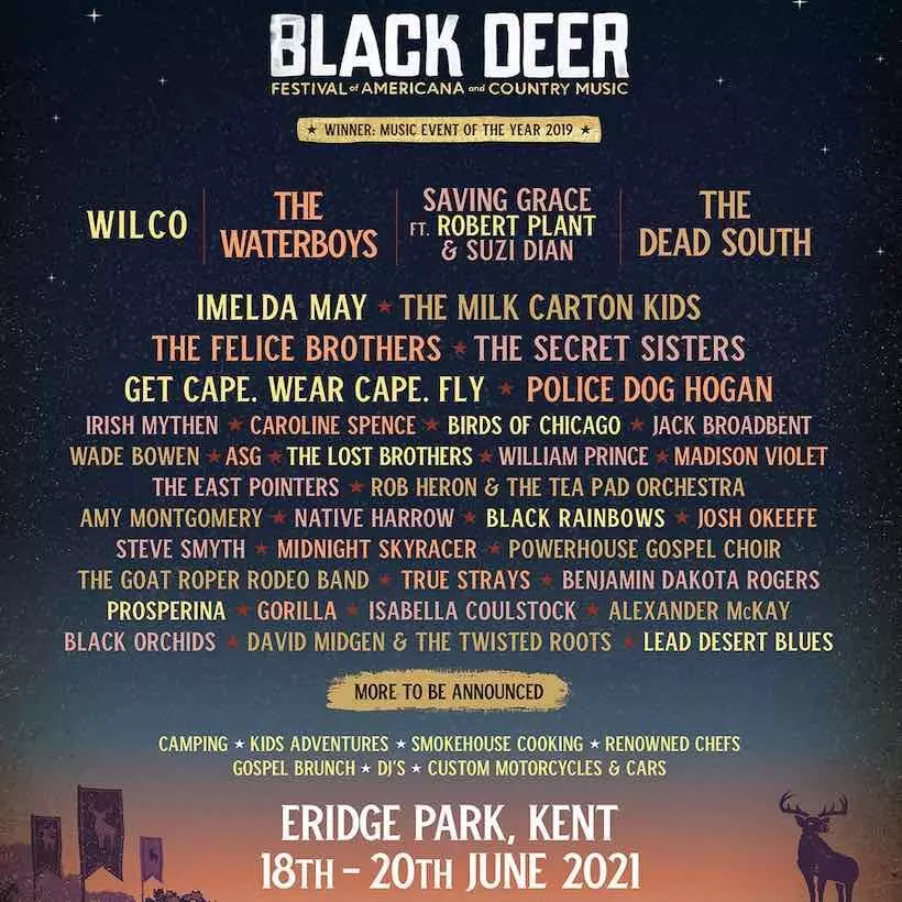Black Deer Festival 2021-plakat