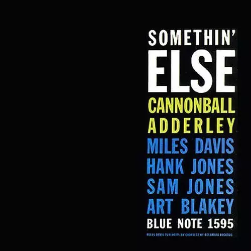 Somethin' Else Cannonball Adderley faavaa