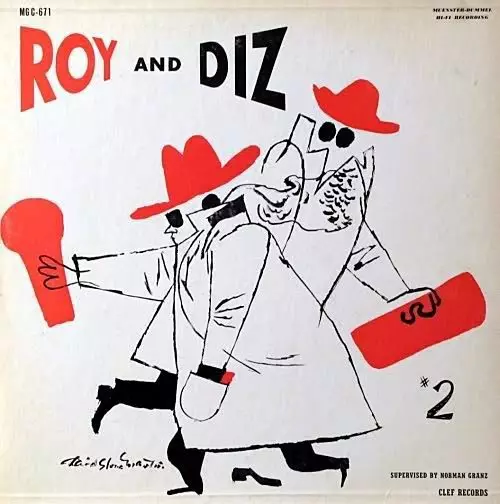 Kopertina Roy dhe Diz Roy Eldridge dhe Dizzy Gillespie