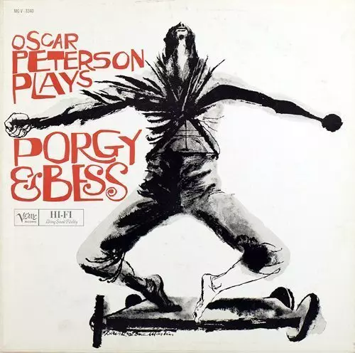 Porgy & Bess를 연기하는 Oscar Peterson 오스카 피터슨 표지