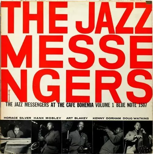 The Jazz Messengers At The Cafe Bohemia ტომი 1 - ჯაზის მესინჯერების ყდა