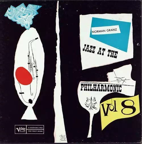 Jazz At The Philharmonic Volume 8 - עטיפת נורמן גרנץ