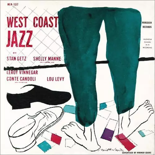 Portada de West Coast Jazz - Stan Getz