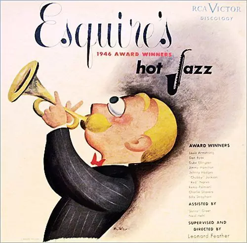 Copertina Hot Jazz dei vincitori del premio 1946 di Esquire - Vari artisti