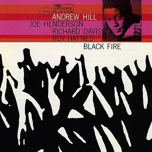 Black Fire - copertina di Andrew Hill