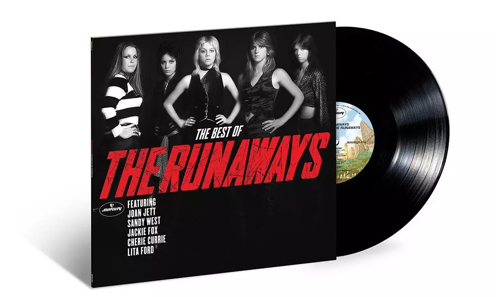 Best Of The Runaways swart vinyl packshot