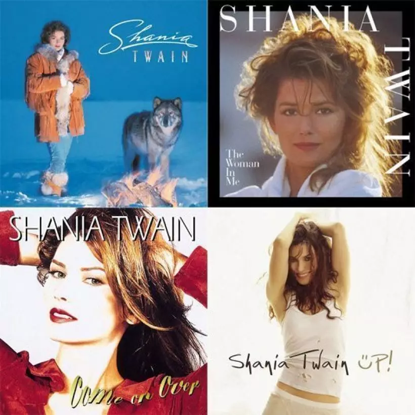 Kopertinat e albumit të Shania Twain Montage - 530