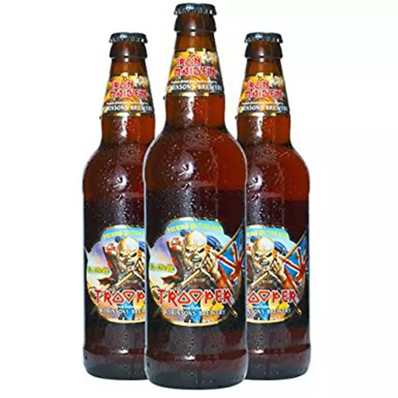 Iron Maiden Trooper Beer Virgin lestir