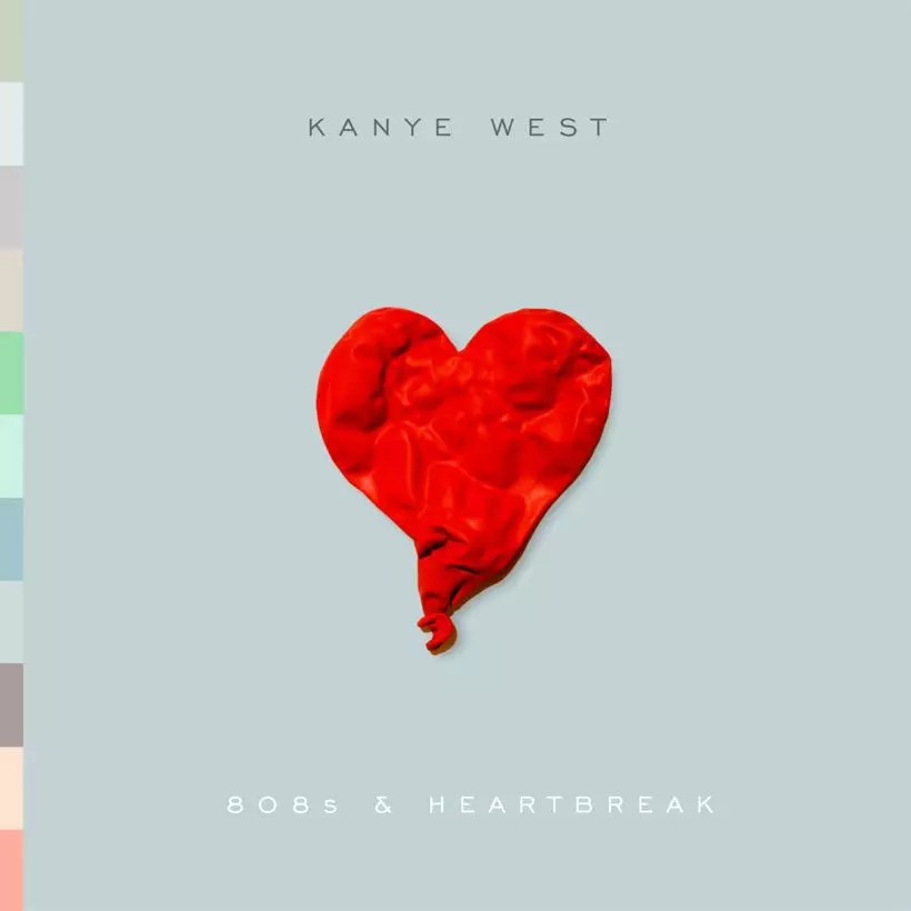 Kanye West 808s & Heartbreak alubumu yitwikiriye urubuga rwiza 820