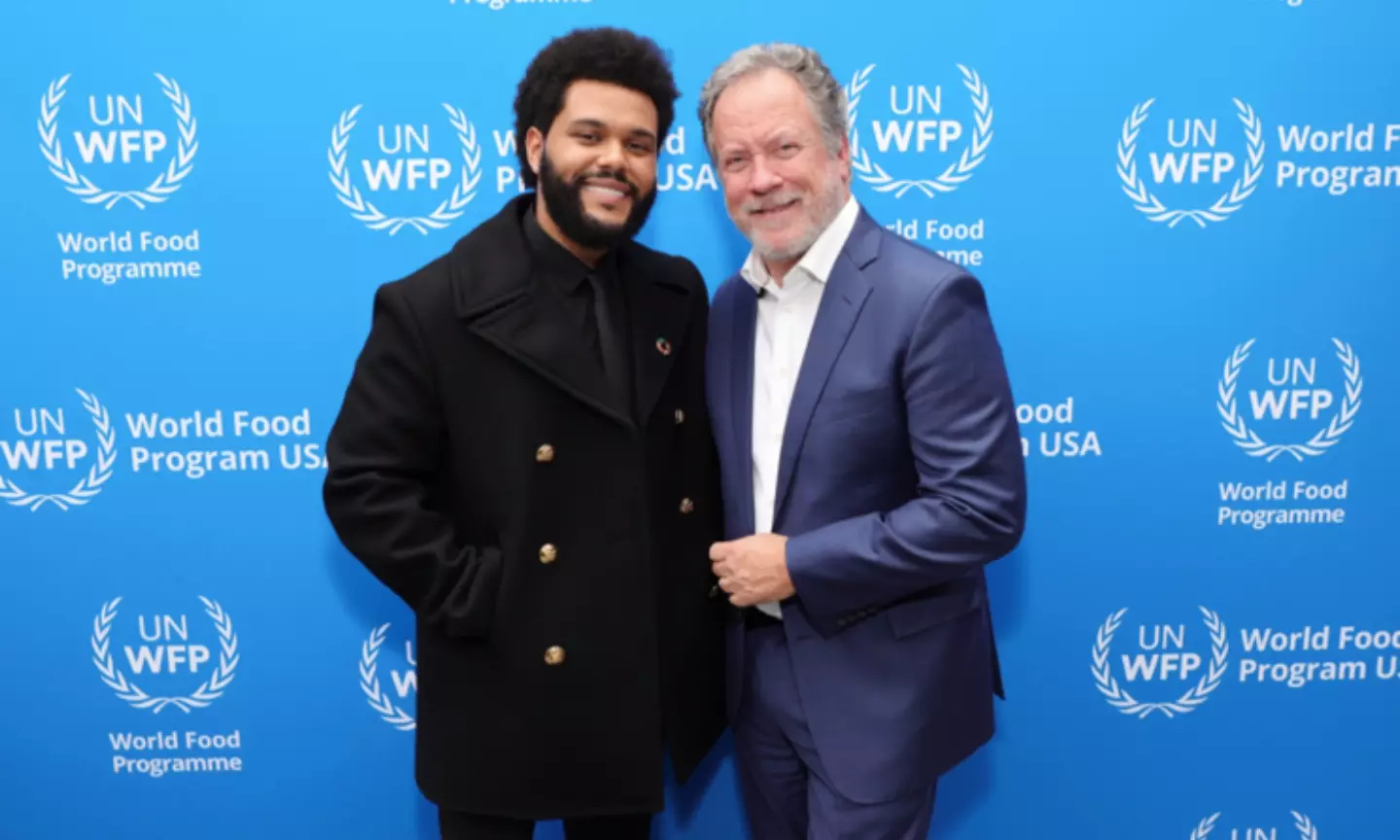 The Weeknd benoemd tot Goodwill-ambassadeur van het Wereldvoedselprogramma van de VN