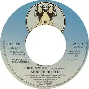 Mike Oldfield - Portsmouth Label - 300