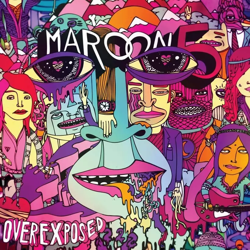 Maroon 5 ໜ້າປົກອະລະບໍ້າເກີນໂພດເວັບທີ່ປັບໃຫ້ເໝາະສົມ 820