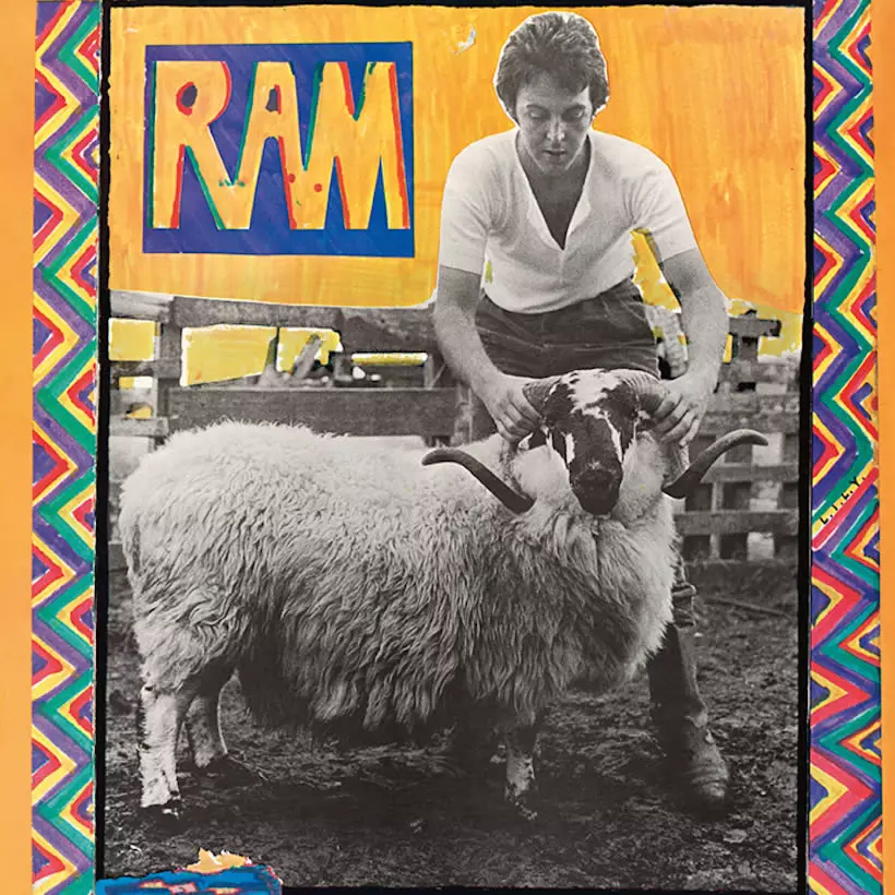Paul ja Linda McCartney 50. aastapäeva poolkiirusel taasväljaanne "Ram"
