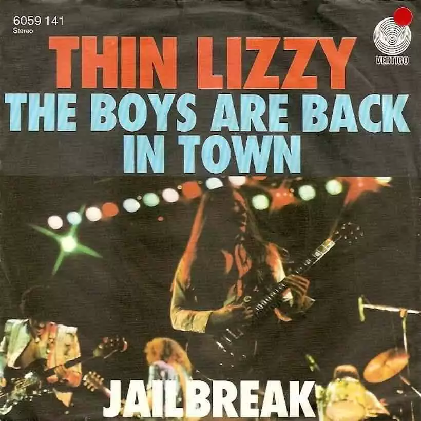 'Ti gason yo tounen nan vil': Thin Lizzy soti nan prizon ak nan Hot 100