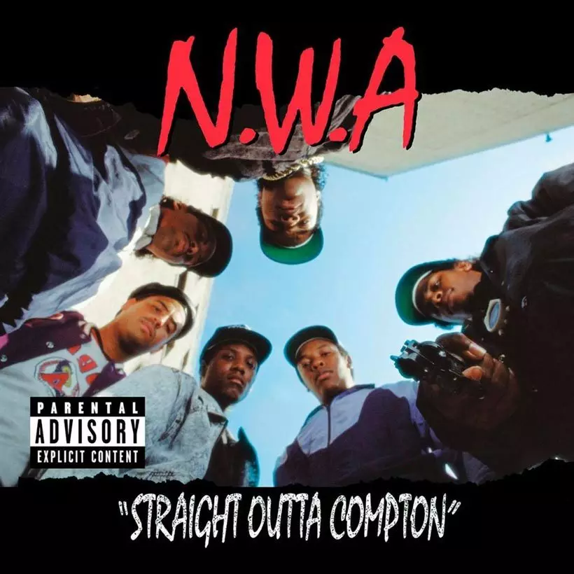 NWA Straight Outta Compton Album Cover webụ kachasị 820