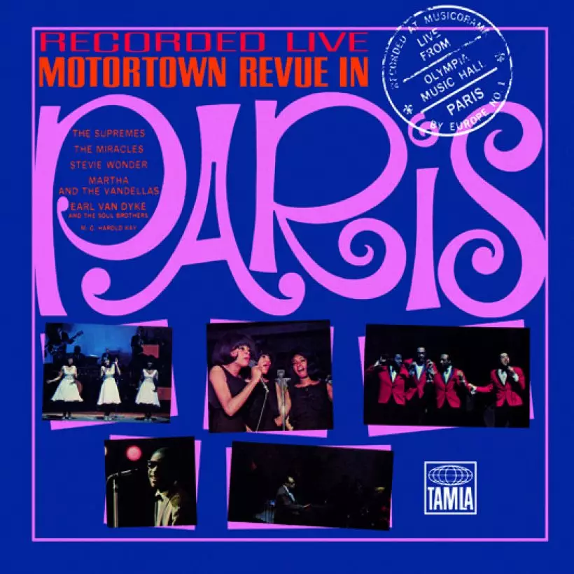 Motown Live In Paris, 1965 ნამუშევარი