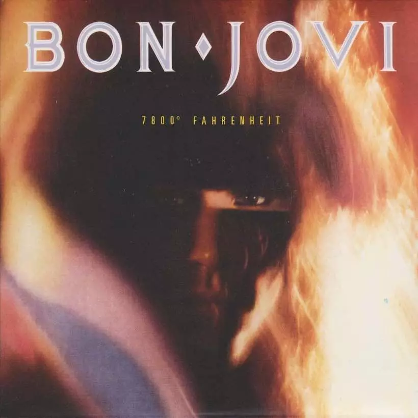 Obra d'art de Bon Jovi '7800° Fahrenheit' - Cortesia: UMG