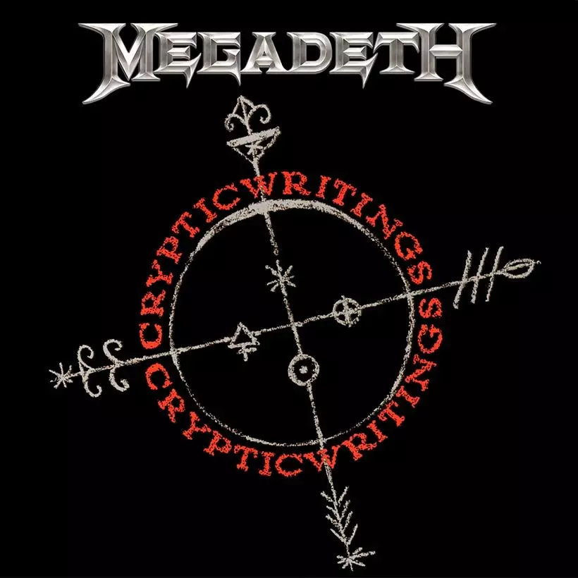 Kouvèti album Megadeth Cryptic Writings
