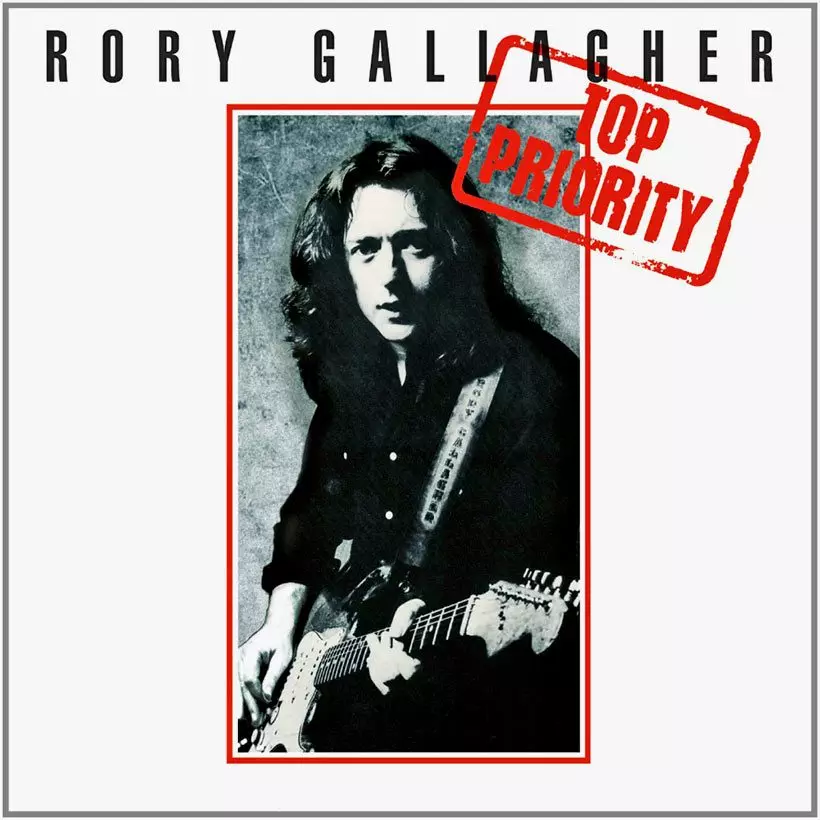 Εξώφυλλο του άλμπουμ του Rory Gallagher Top Priority