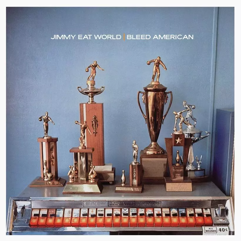 Portada do álbum americano Jimmy Eat World Bleed