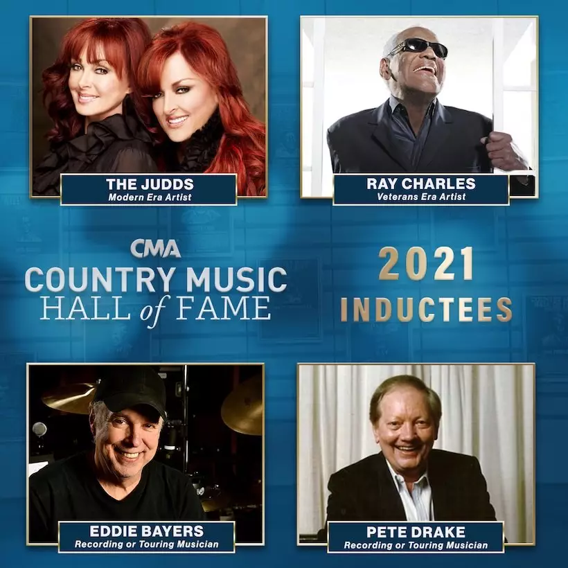 Ray Charles, Judds blant 2021 Country Music Hall Of Fame inductees