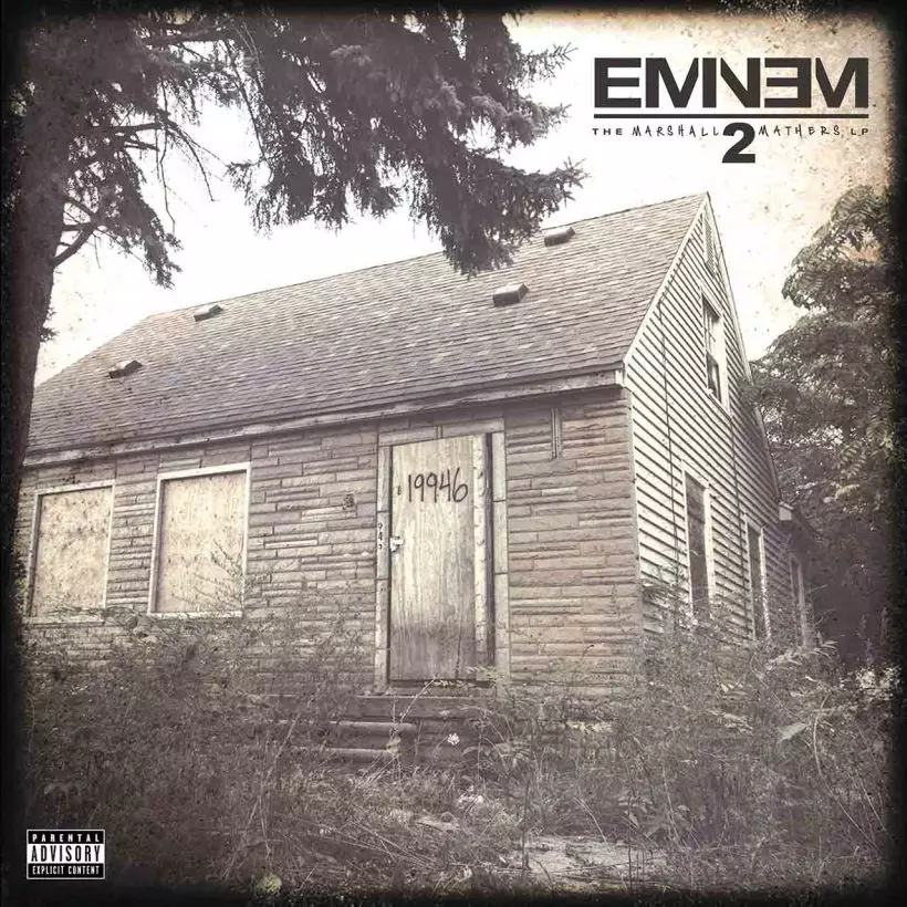 Okładka albumu Eminema The Marshall Mathers LP 2