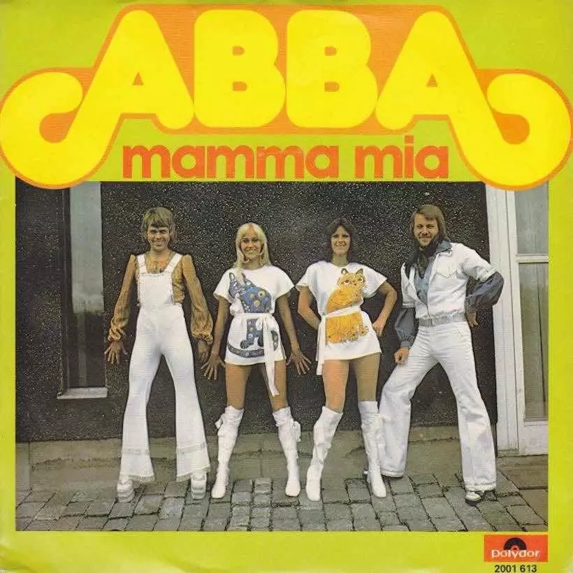 Umetniško delo skupine ABBA 'Mamma Mia' - z dovoljenjem: UMG