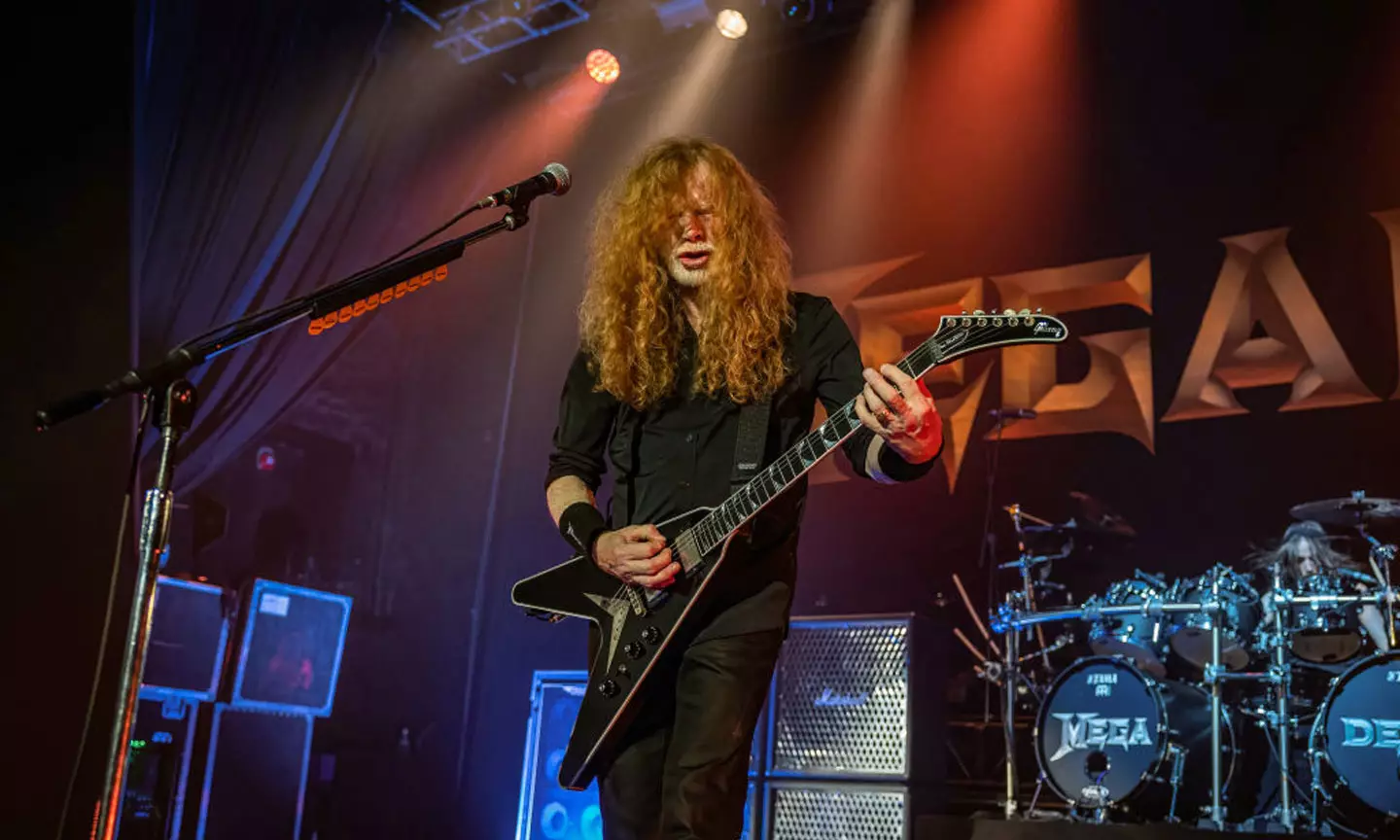 Megadeth's Dave'as Mustaine'as grįžta prie „Gimme Metal“ radijo prieglobos